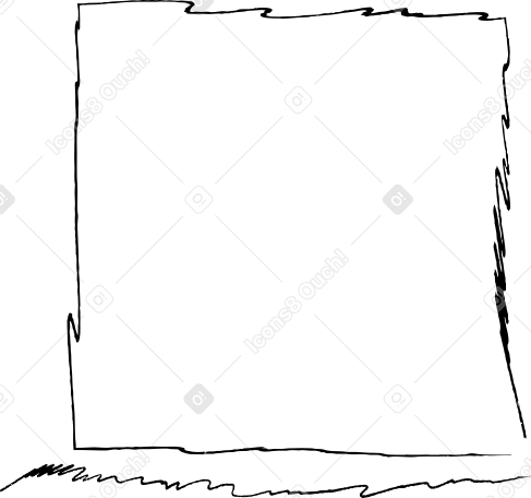Black rectangle Illustration in PNG, SVG