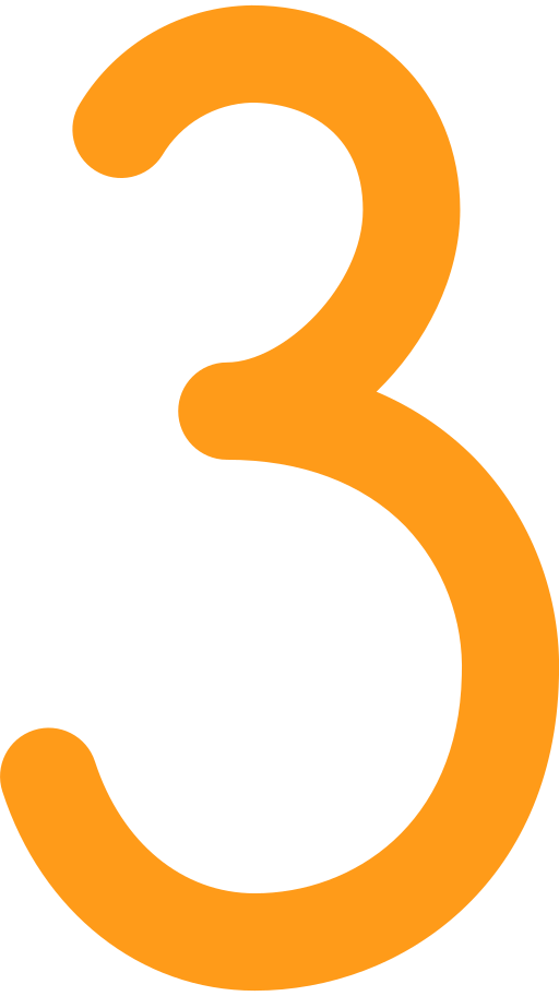 Yellow three Illustration in PNG, SVG