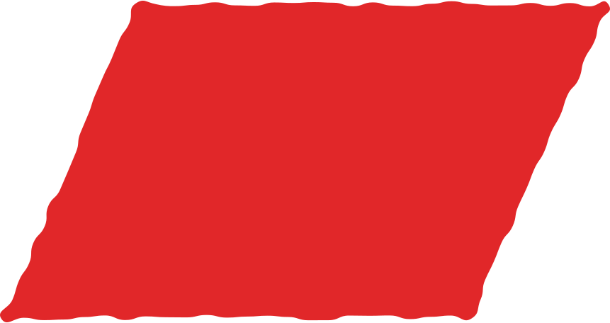 Red parallelogram Illustration in PNG, SVG