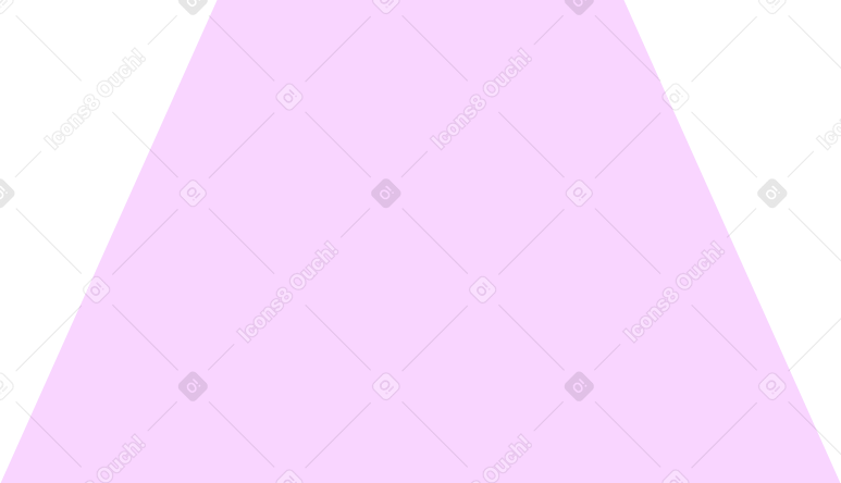 Pink trapezoid Illustration in PNG, SVG