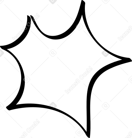 Black element Illustration in PNG, SVG