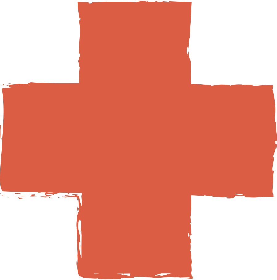 Red cross Illustration in PNG, SVG