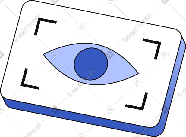 Machine vision icon PNG, SVG