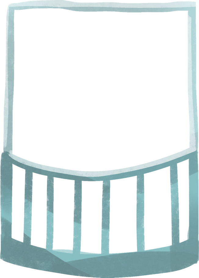 Balcony Illustration in PNG, SVG