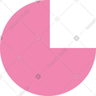 Pink parallelogram PNG, SVG
