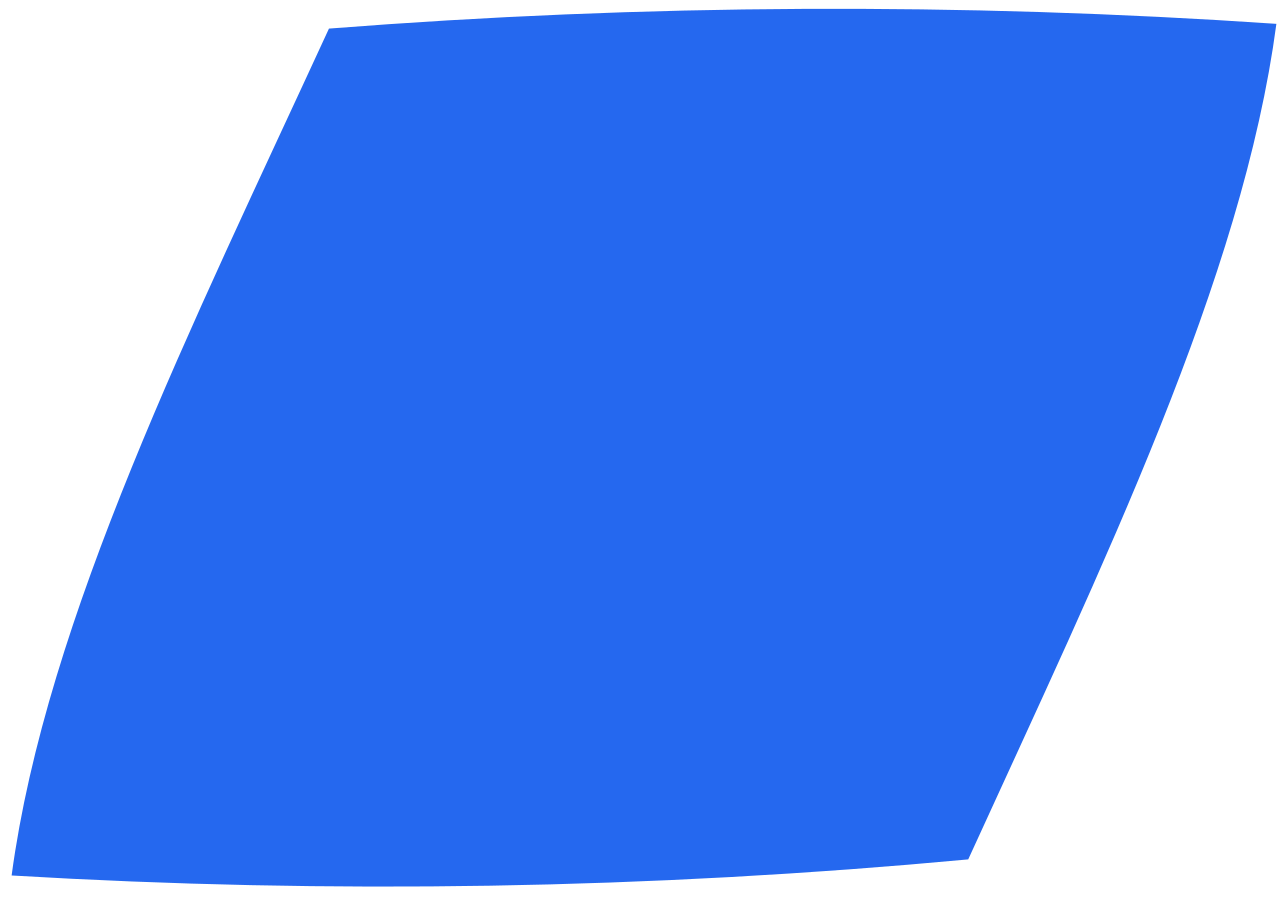 Parallelogram blue Illustration in PNG, SVG