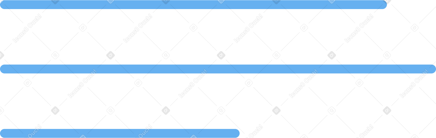 Ilustração de Linhas de texto em PNG e SVG
