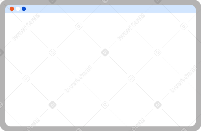 Browser screen PNG, SVG