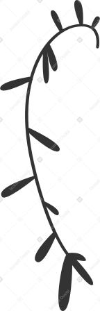 Liane Illustration in PNG, SVG