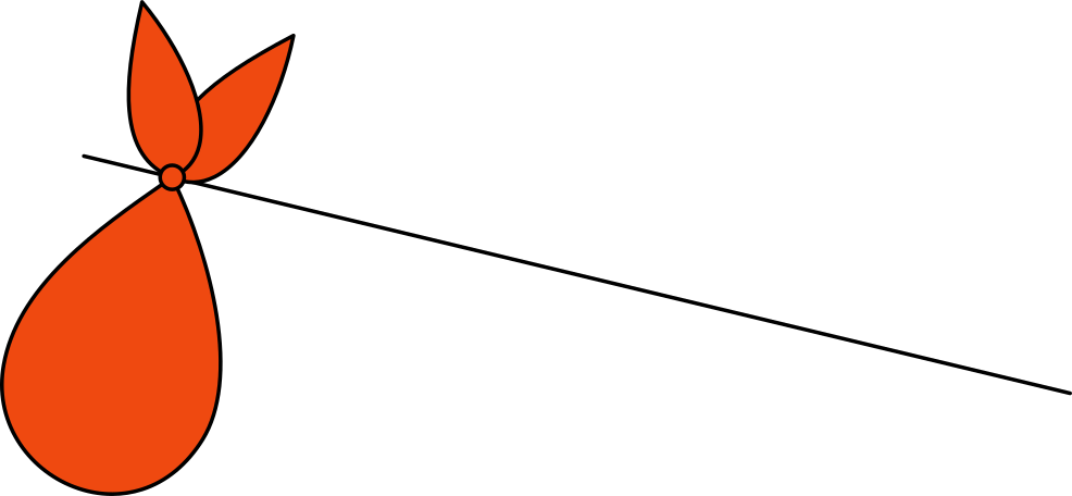Red bindle Illustration in PNG, SVG