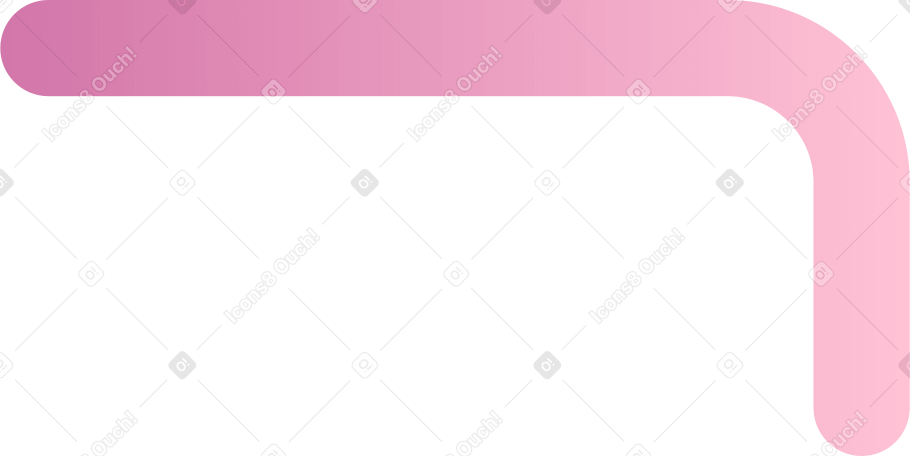 Pink line short Illustration in PNG, SVG