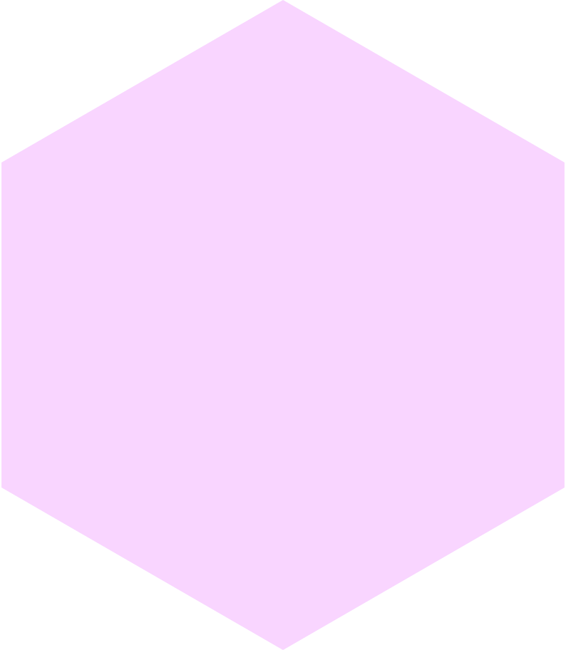 Pink hexagon Illustration in PNG, SVG