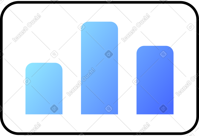 Graph chart PNG, SVG
