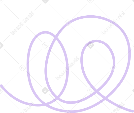 Tangled thread Illustration in PNG, SVG