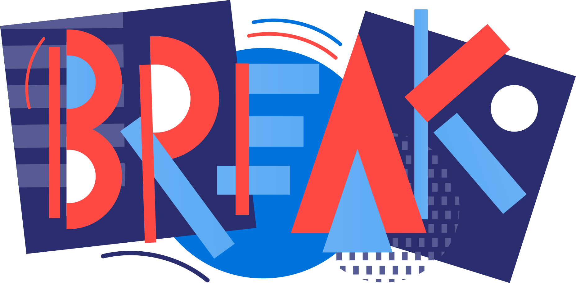 Break Illustration in PNG, SVG