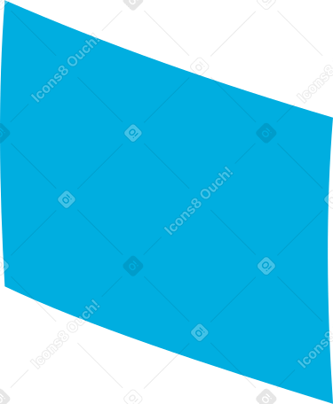 Blue rectangle Illustration in PNG, SVG