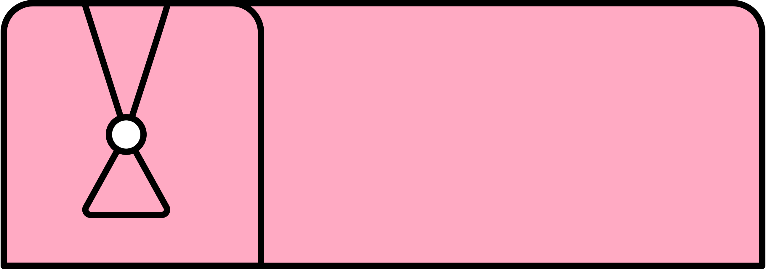Pink pencil case Illustration in PNG, SVG