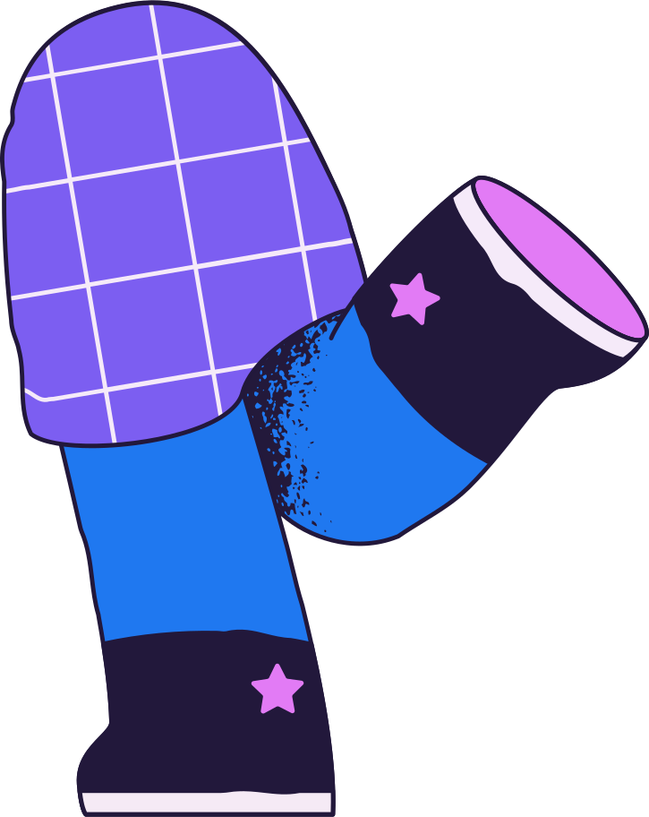 Child legs Illustration in PNG, SVG