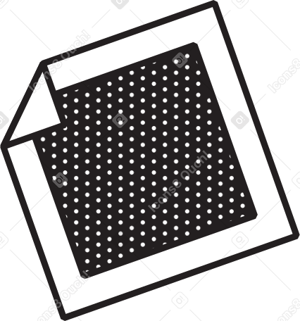 Curved corner picture Illustration in PNG, SVG