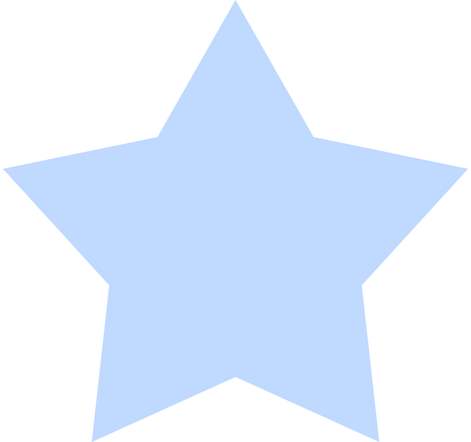 Blue star Illustration in PNG, SVG