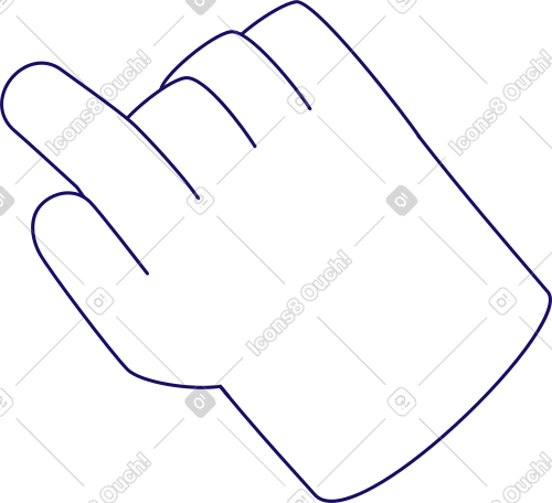 Hand Pointing Png Svg