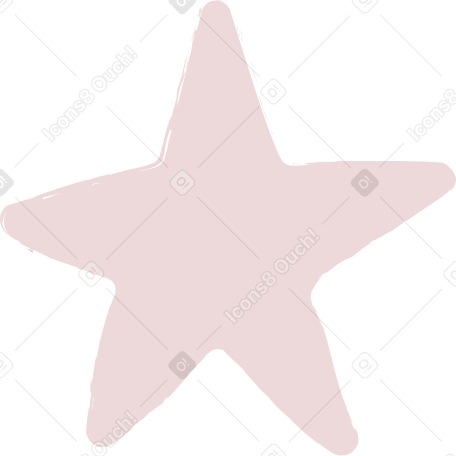 Pink star Illustration in PNG, SVG