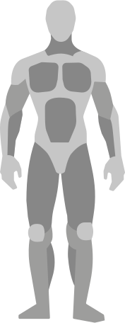 Diagram of the human body Illustration in PNG, SVG