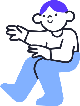Child Sitting Quietly Clip Art