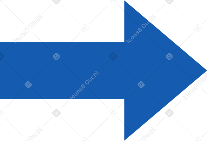 Blue arrow Illustration in PNG, SVG