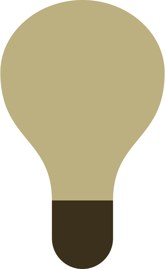Light bulb off Illustration in PNG, SVG