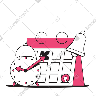 Animated Reminder clipart in GIF, JSON, AEP