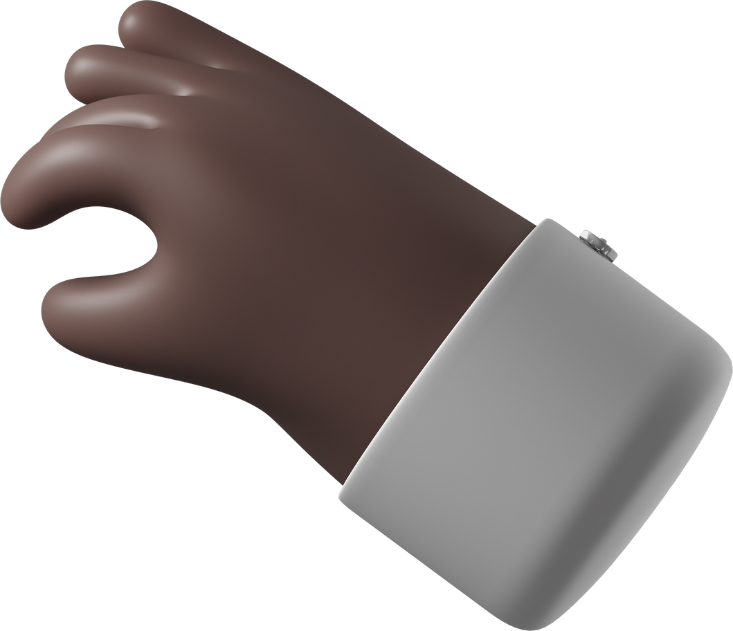 Black skin hand takes Illustration in PNG, SVG