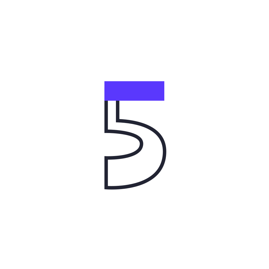 Five Illustration in PNG, SVG