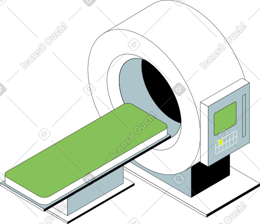 Mri machine PNG, SVG