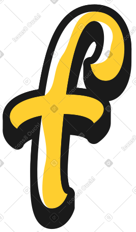 Lowercase letter f PNG, SVG