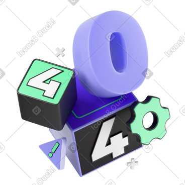 3D Lettering code with different programming languages text animated ...