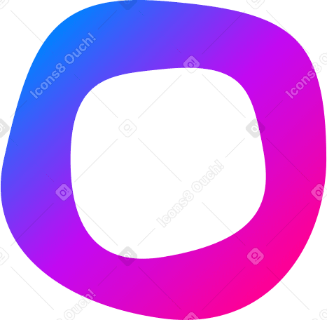 Blue zero Illustration in PNG, SVG