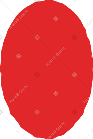 Red ellipse Illustration in PNG, SVG