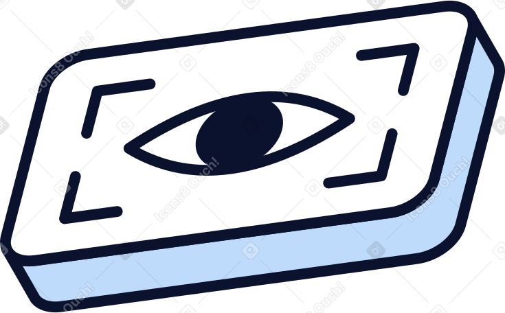 Machine vision icon PNG, SVG