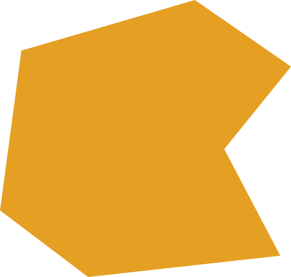 Orange polygon Illustration in PNG, SVG