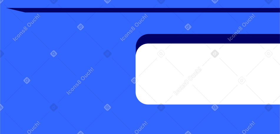 Bar counter blue Illustration in PNG, SVG