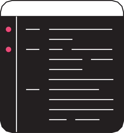 Code lines Illustration in PNG, SVG