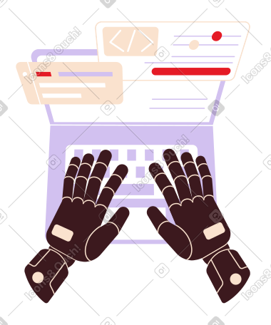AI coding-programming PNG, SVG
