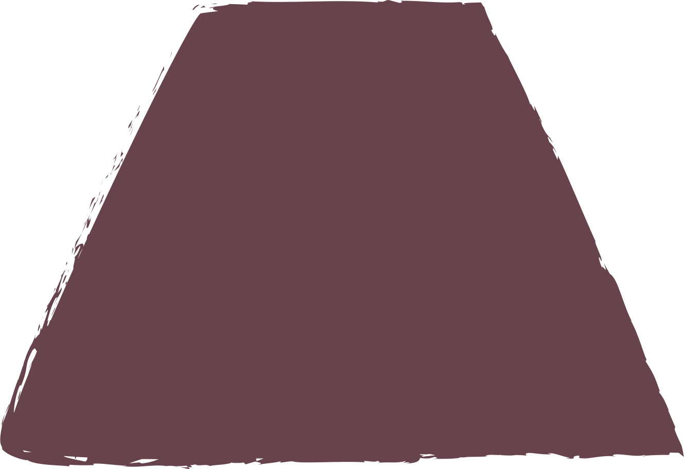Brown trapezoid Illustration in PNG, SVG