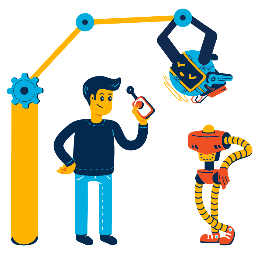 style Creating a robot Vector images in PNG and SVG | Icons8 Illustrations