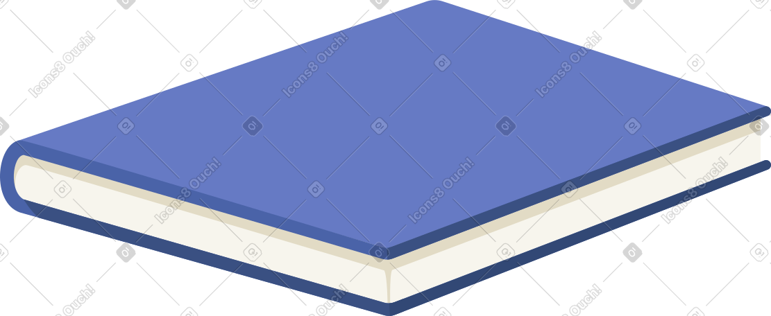 Blue book PNG, SVG