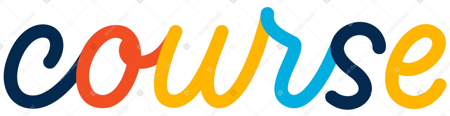 Lettering course Illustration in PNG, SVG