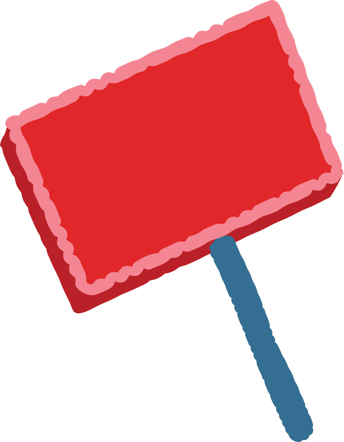 Red board Illustration in PNG, SVG