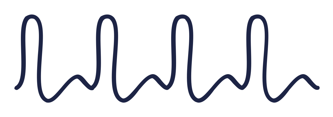 Breath rhythm Illustration in PNG, SVG