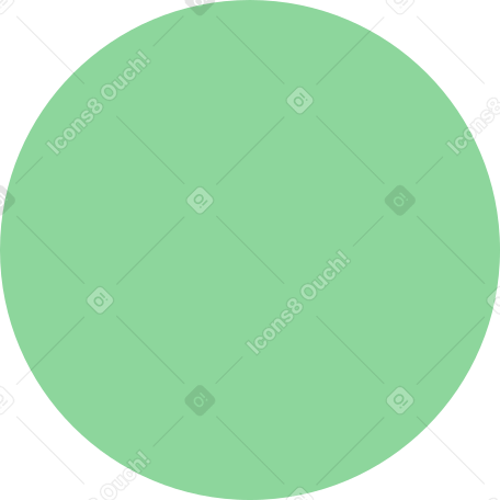 Green circle Illustration in PNG, SVG